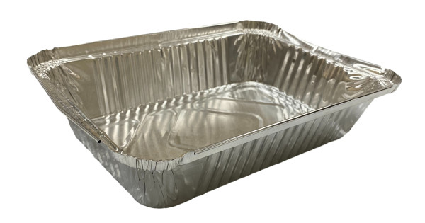 1lb, 2.25lb Rectangular Foil Container & Lid